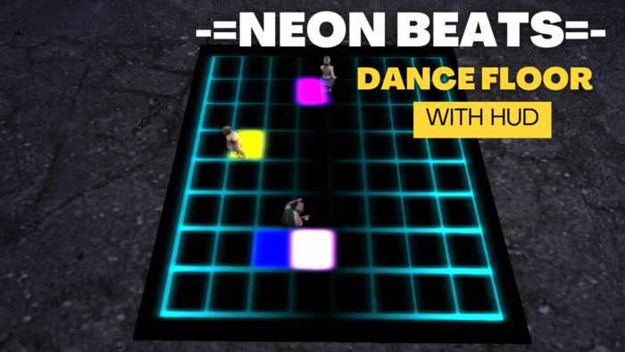 Second Life Marketplace - NCS -=Neon Beats=- Dance Floor with HUD